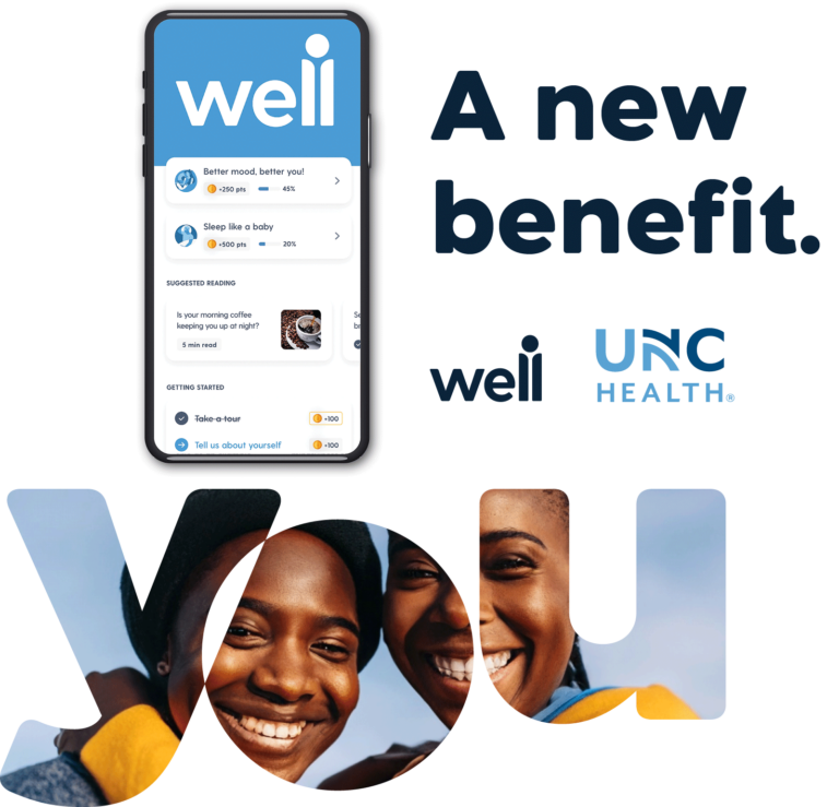 UNC Health Landing Page - Well