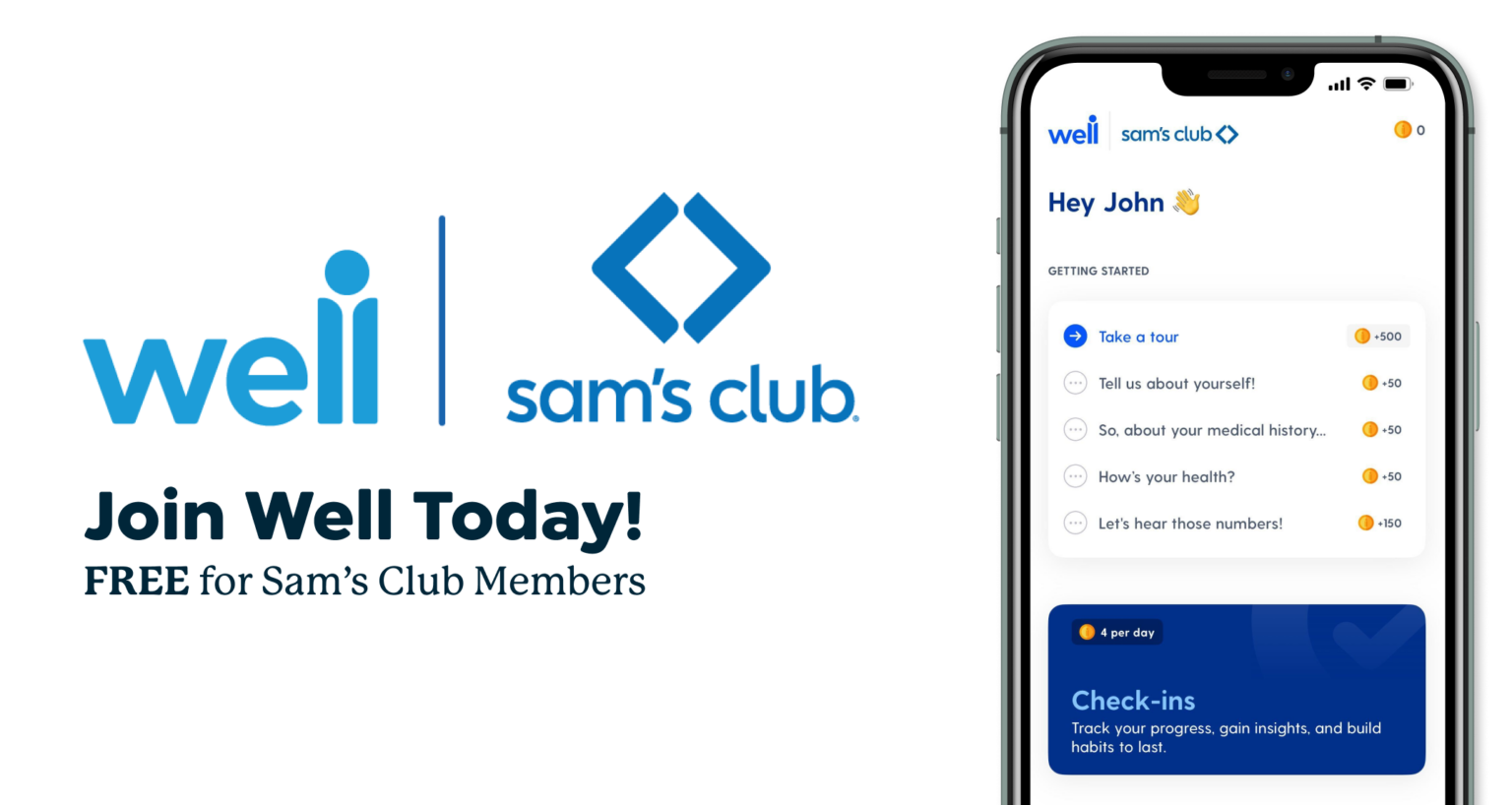 Well is now available for Sam’s Club members! - Well